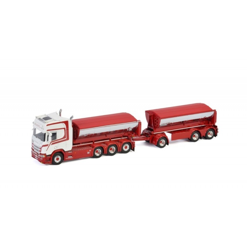 Scania R Highline 6x4 half-pipe tipper 3assi Alta Lastebilsentral ...