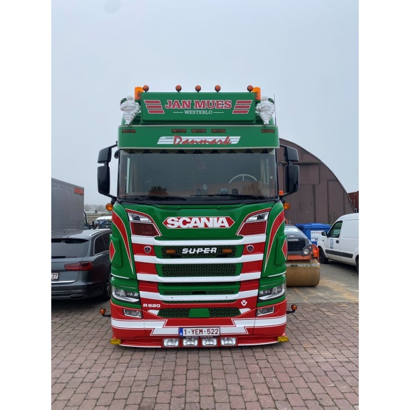 85273 - Scania NGR 6x2 curtainside Jan Mues /1:50 TEKNO