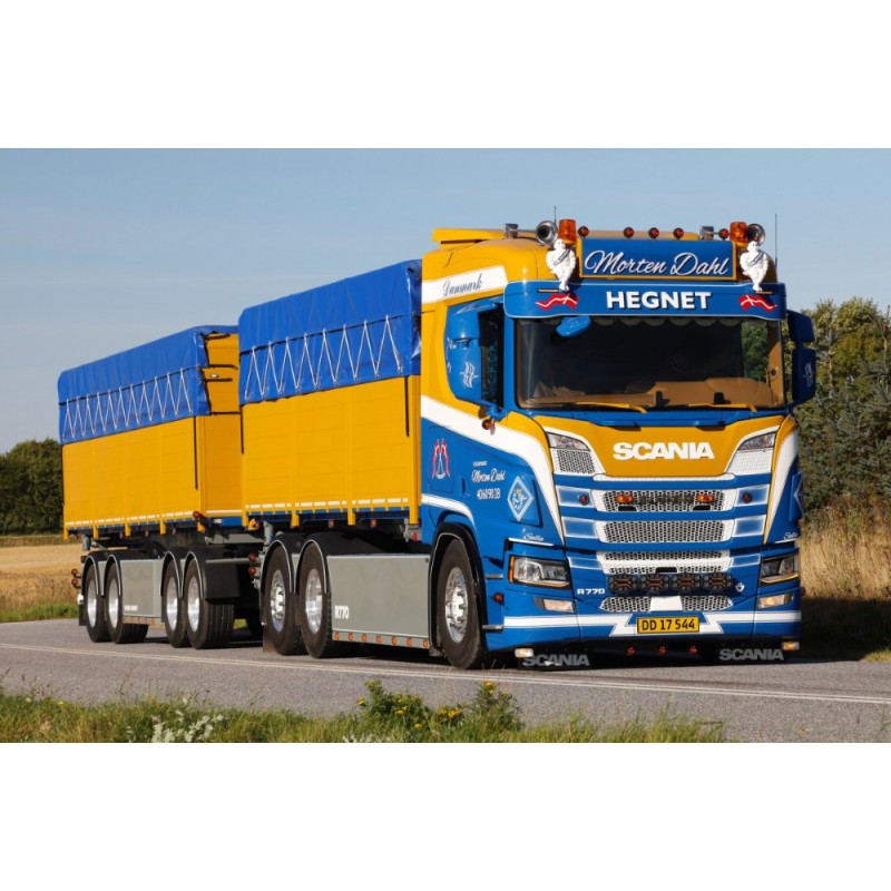 32-0245 - Scania R bulk-tipper combi Morten Dahl /1:50 IMCmodels